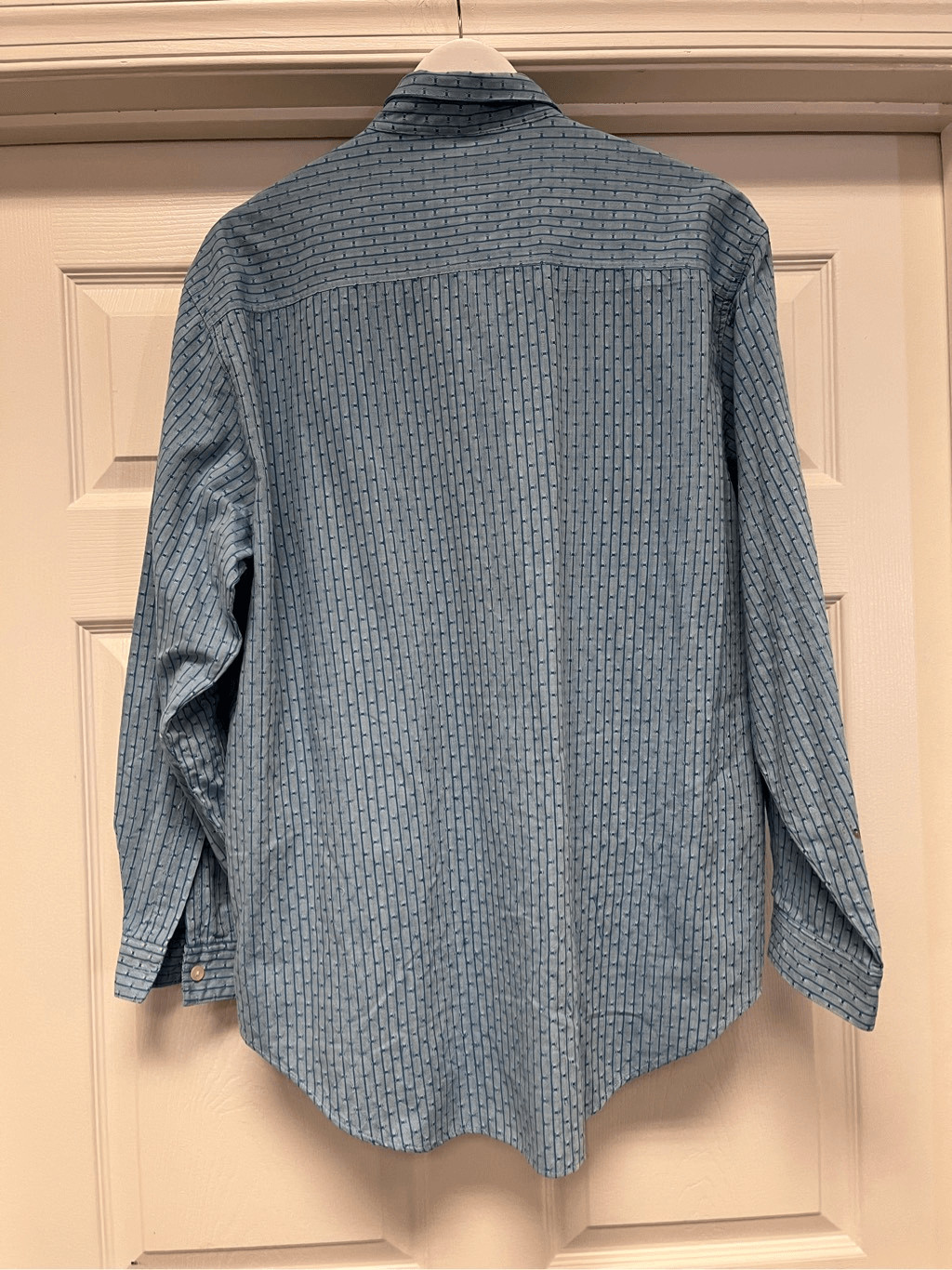 Levi’s Silver Label Blue Textured Button Down Shirt s… - Gem