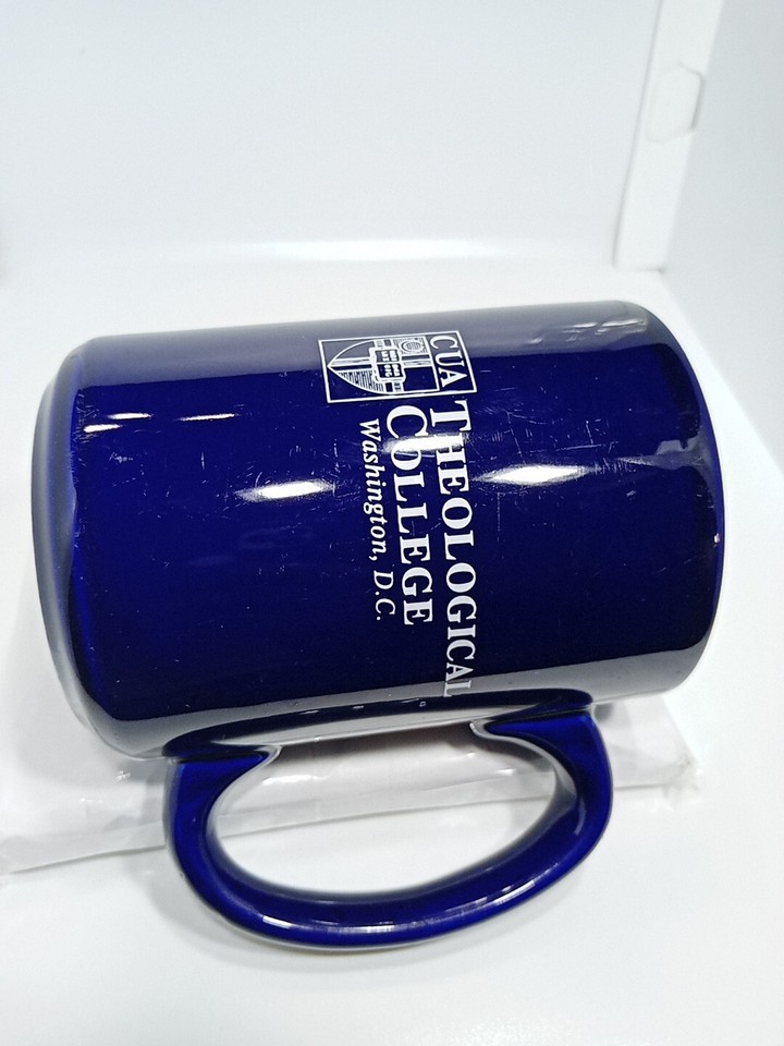 CATHOLIC UNIVERSITY MUG. CUA THEOLOGICAL COLLEGE MUG. CUA WASHINGTON D ...