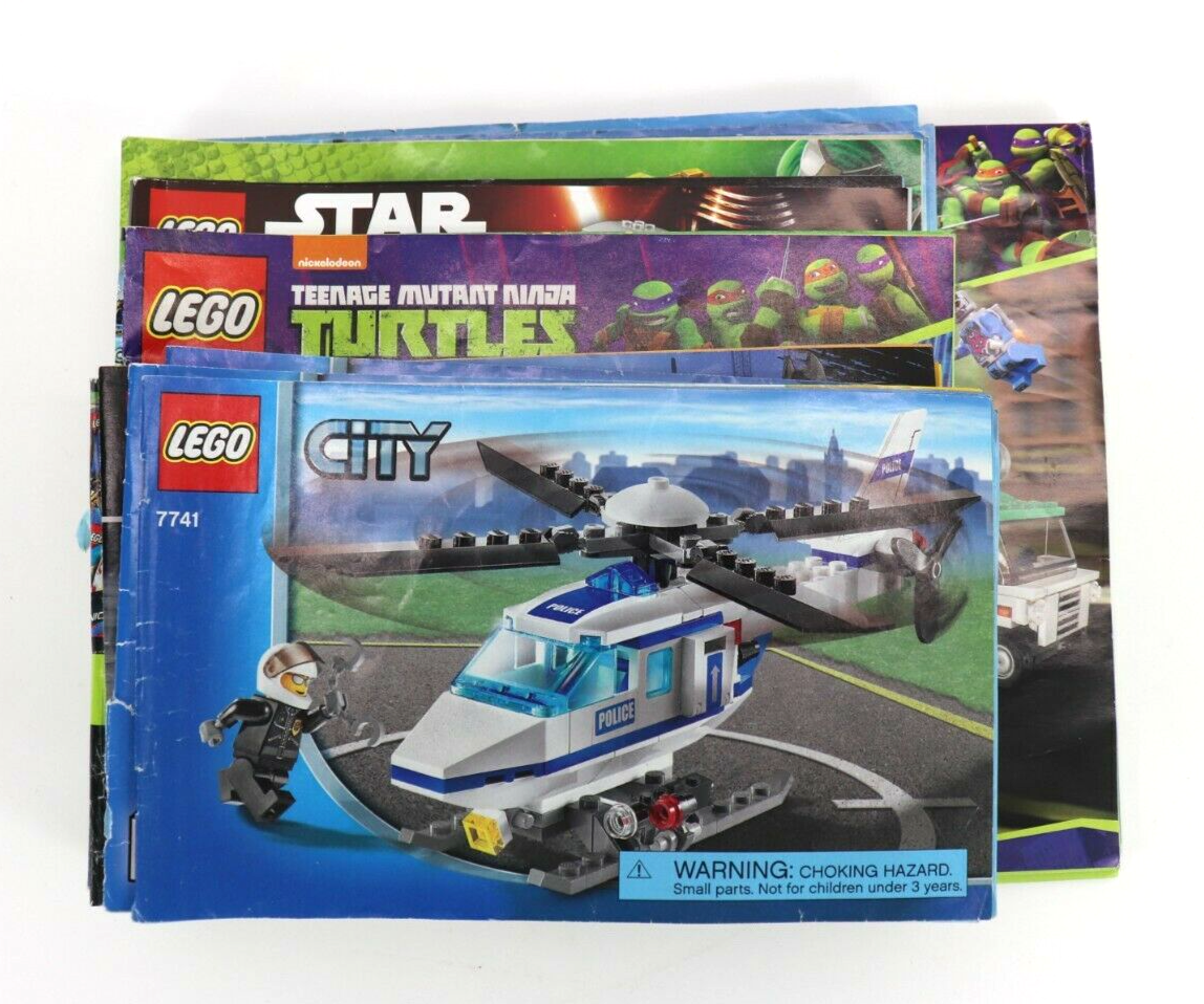 Lot of 24 Lego Instruction Manual Books | eBay