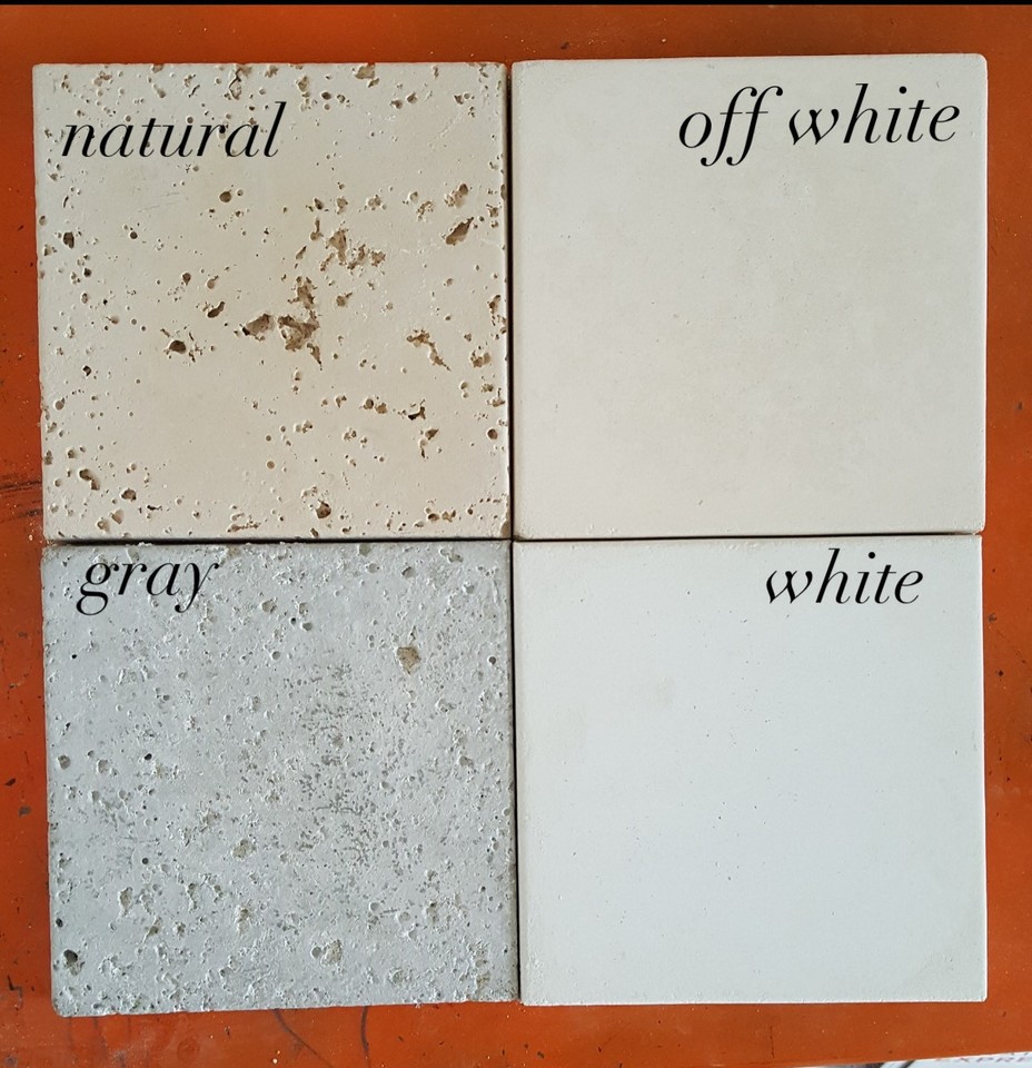 CONCRETE TILE SAMPLE 6"x6" GRAY TEXTURED | eBay