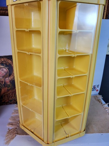 Vintage Smurf Store Display Collectors Center Turntable The Smurfs Rare ...