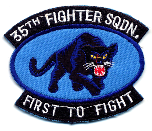 US Air Force Patch - 35th Fighter Sq | eBay