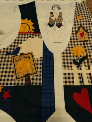 Dreamspinners VIP Fabric Panel Springtime Womens Vest Cut & Sew ...