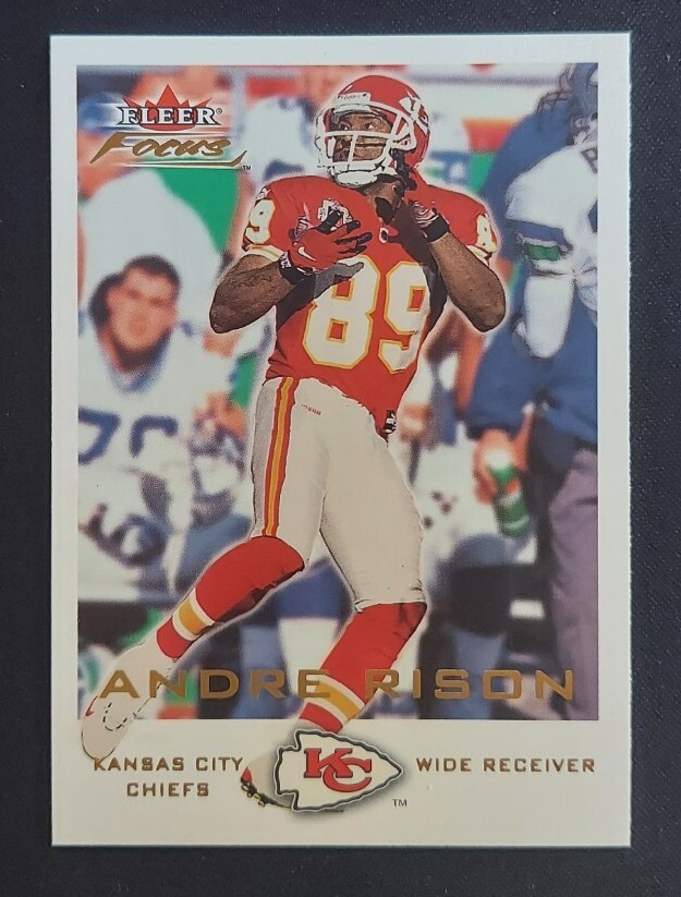 Andre Rison 2000 Fleer Focus Football Card #43 Kansas City Chiefs mint ...