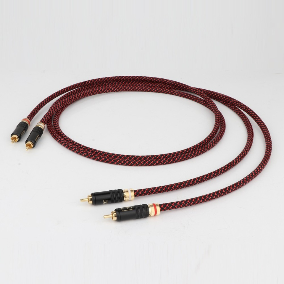 HiFi Audio 5N OFC RCA Interconnect Cable Extension Cord With WBT ...