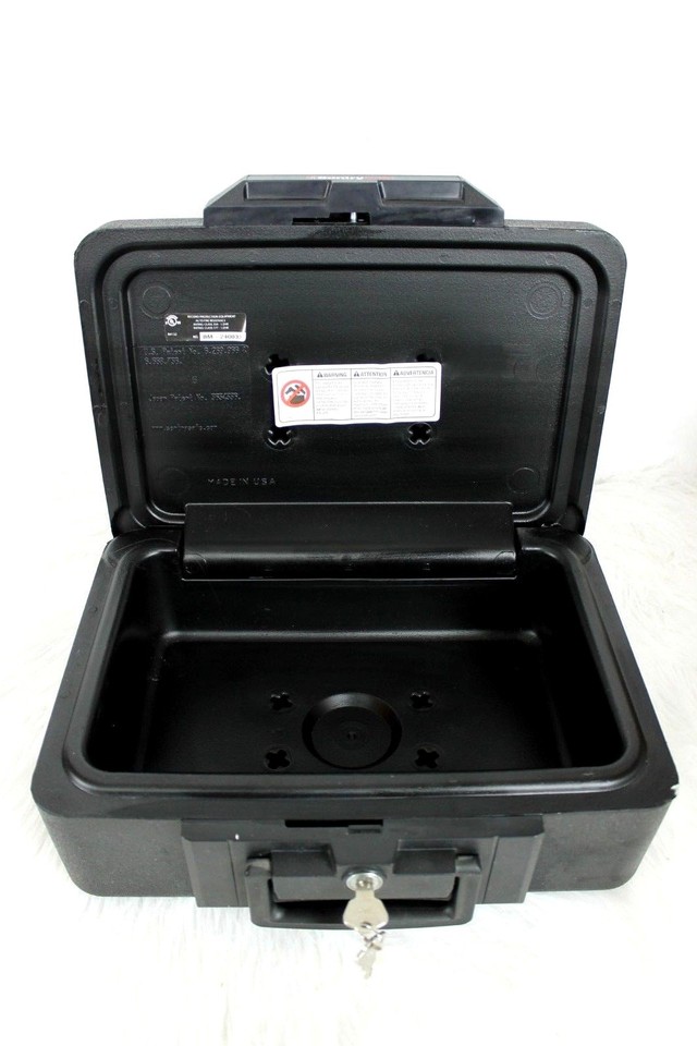 Sentry Safe R4132 Fireproof Waterproof R4132 with Key Black | eBay