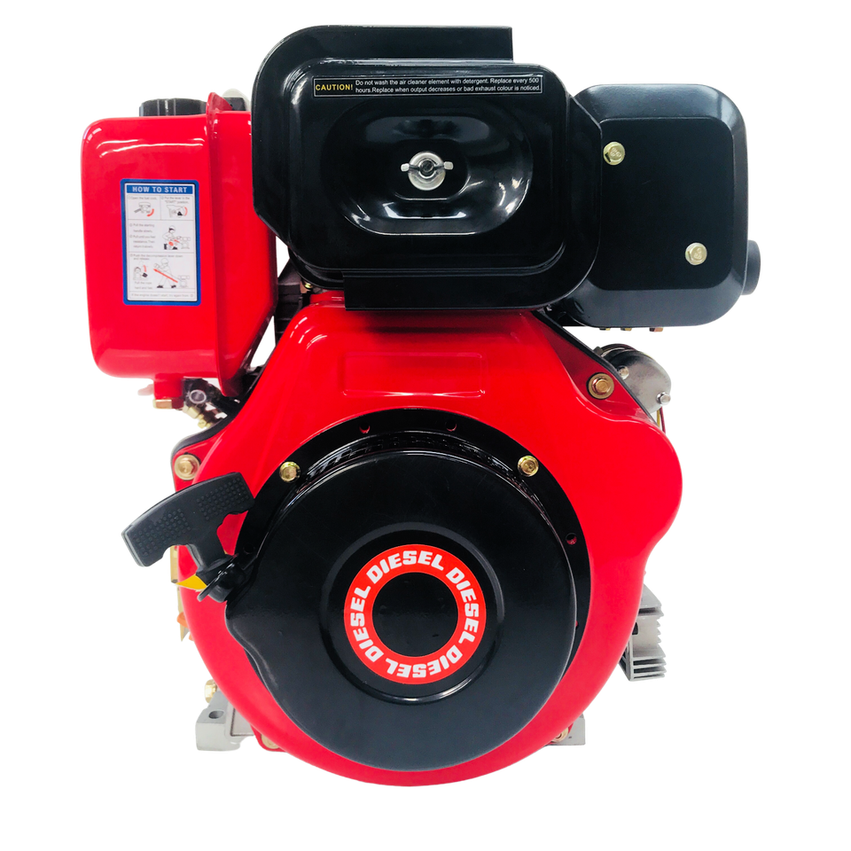 L100 REPLACEMENT ENGINE DIESEL 10HP YANMAR L100AE 1" SHAFT ELECTRIC ...