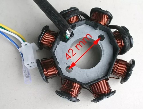 STATOR 49-150cc GY6 Many Chinese ATVs, Scooters 8 Pole (4 Wires 3/1) | eBay