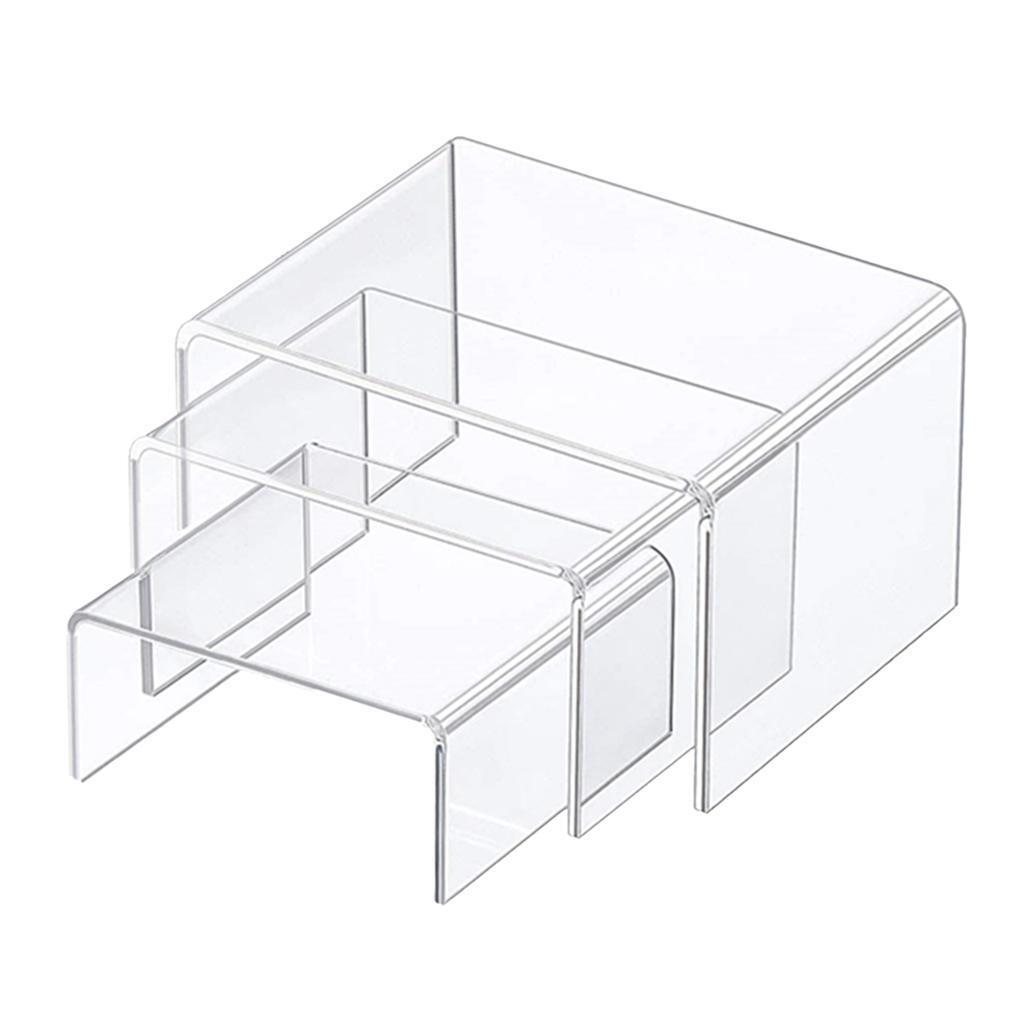 for Counters, Different Display Stands Set of 3 Clear Acrylic | eBay