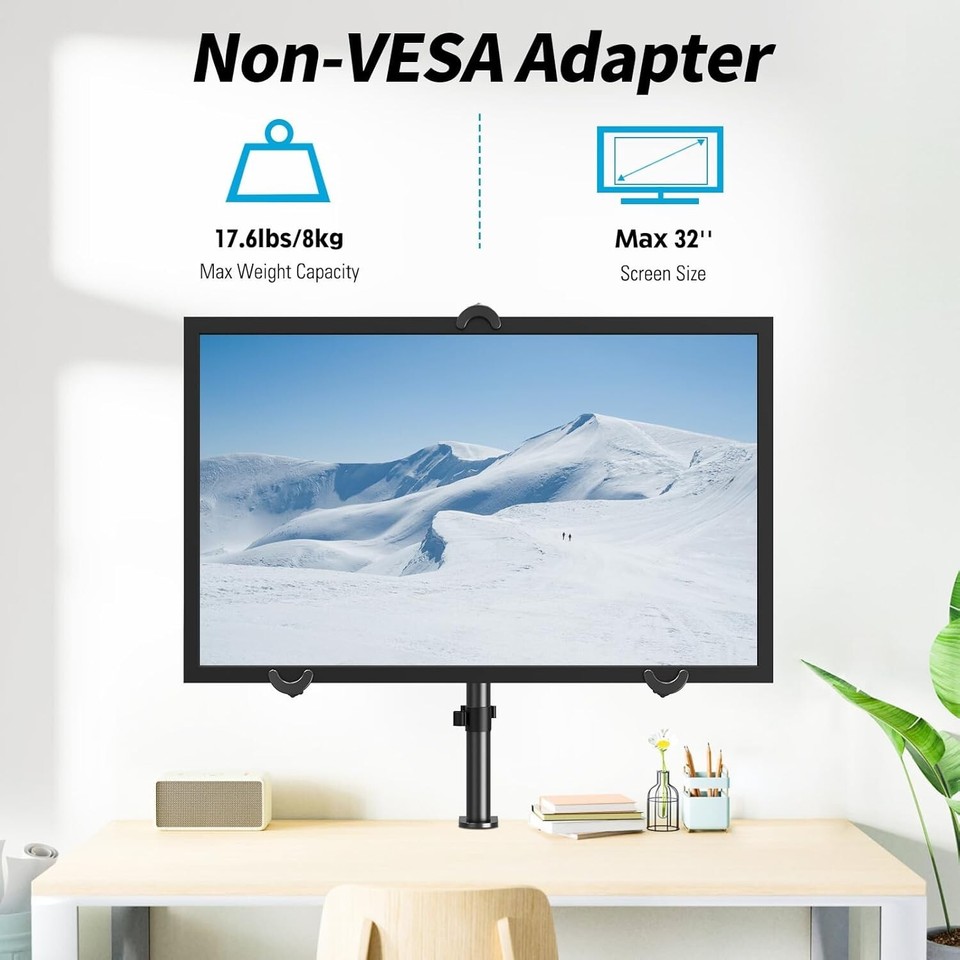 Universal VESA Mount Adapter Kit, Non-VESA Monitor Mounting Adapter | eBay
