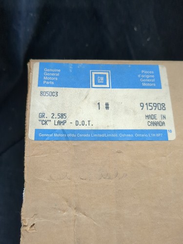 Genuine OEM Parking Light 83-86 Chevy C10 87 R10 Driver Passenger Side ...