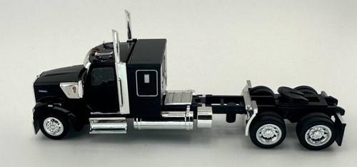 Black Kenworth W990 Flat Top Cab 1/87 HO Logistics 990093 4" Plastic ...