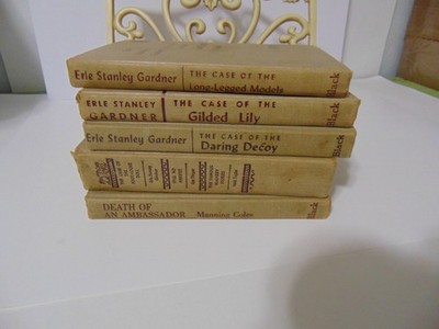 Lot of 5 Vintage Books Tan Brown Prop Shelf Display Decor Stack | eBay