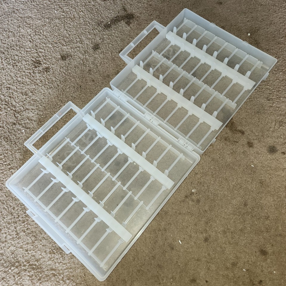 Sulky Thread Storage Organizer Spool Holder Sewing Case Craft Clear ...