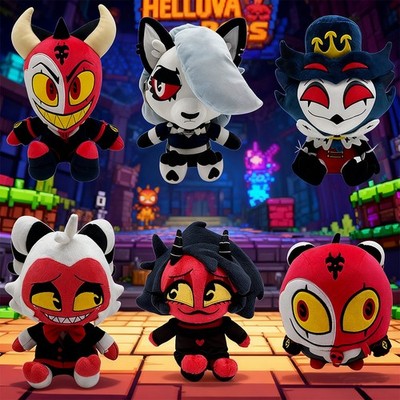 Helluva Boss Plush Toys Blitzo Loona Stolas Millie Moxxie Stuffed Dolls ...