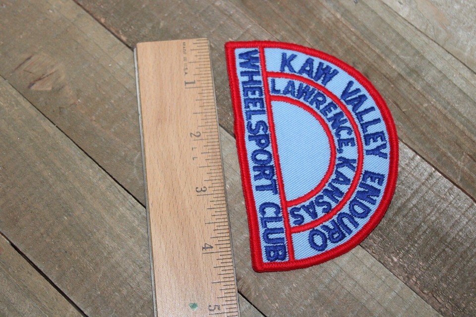 6 Vintage Motorcycle Patches Biker Rainbow Point Enduro Bluffs MC Club ...