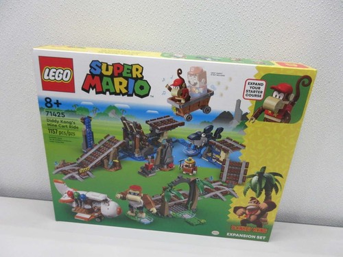 LEGO Super Mario: Diddy Kong's Mine Cart Ride Expansion Set (71425 ...