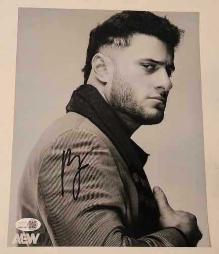 MJF Maxwell Jacob Friedman Signed Autographed 8x10 Photo AEW JSA ...