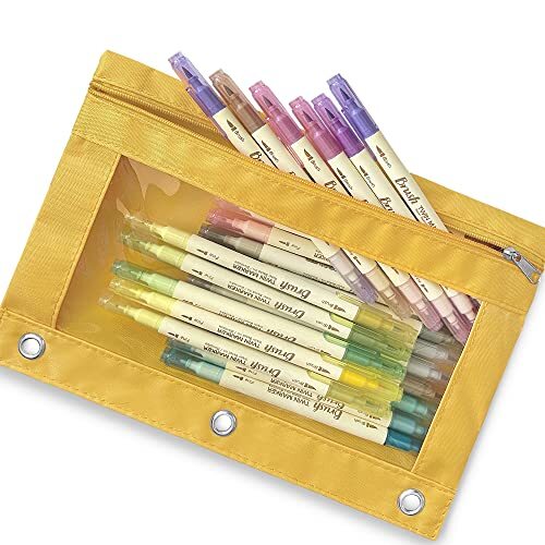 3 Packs Pencil Case - Each Holds 100 Colored Pencils or 50 Gel Pens ...