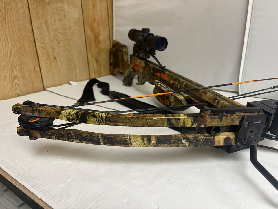 Wicked Ridge Warrior HL Hunting Crossbow Ten Point Camo with Scope | eBay