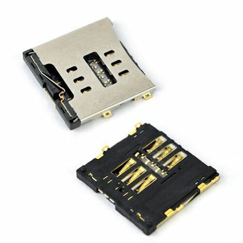 For Apple iPhone 4S Micro Sim Card Reader Slot Socket Holder ...
