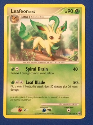 Leafeon Majestic Dawn - NM | eBay