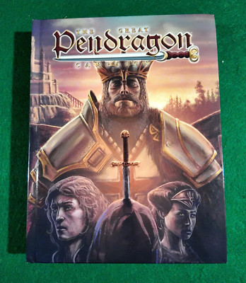 Pendragon: The Great Pendragon Campaign Chaosium King Arthur HARDCOVER | eBay