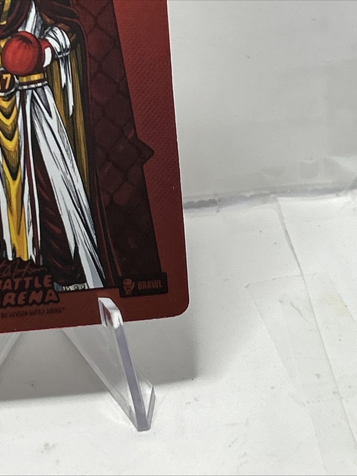 Bo Jackson Battle Arena SCARY "Terry McLaurin" Red Battlefoil Brawl # ...