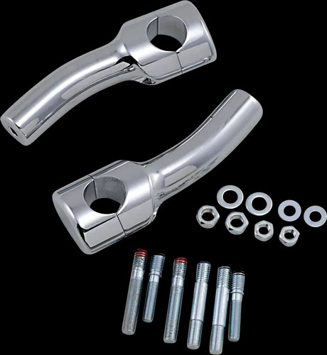 Chrome Big Buffalo 5.5in Pullback Risers for Suzuki Boulevard C90T 05-18 | eBay