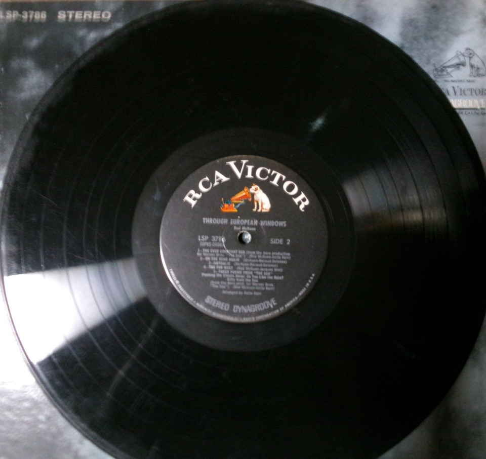 Lot 5 ROD MCKUEN LP Albums-Through European Windows,About Me,Single Man ...