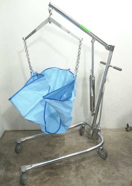 Invacare Hydraulic Patient Lift 9800 Elongated Handle Design for sale ...