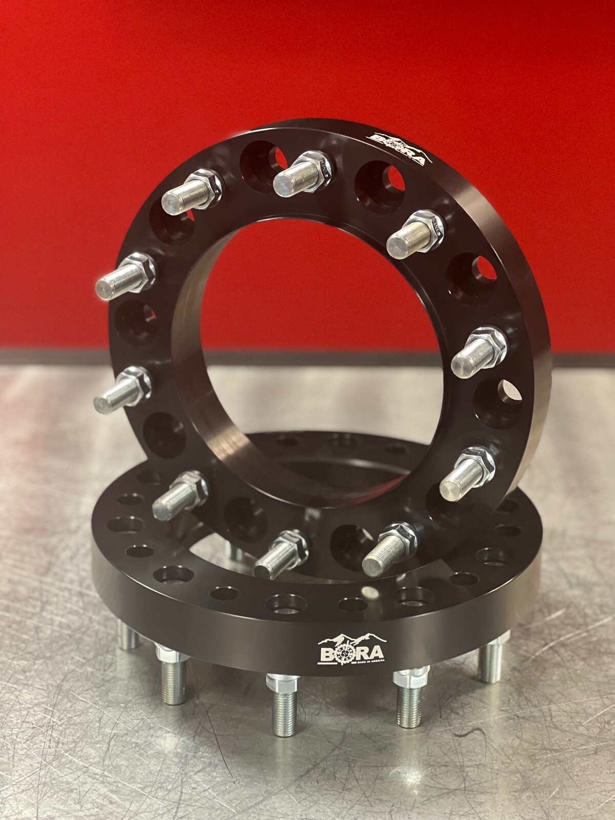 BORA Spacers for FORD F450/F550 - 10X225, 170MM - 1.25" (2) - Made In ...