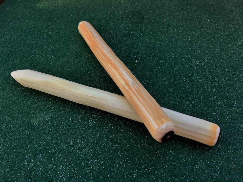 Bow Drill Spindle made from Sotol - Primitive Friction Fire, hand ...