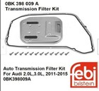 Auto Transmission Filter kit w bolts For Audi 2.0L,3.0L, 2011-2015 ...