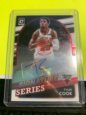 2021-22 PANINI OPTIC TYLER COOK SIGNATURE SERIES AUTOGRAPH BULLS | eBay