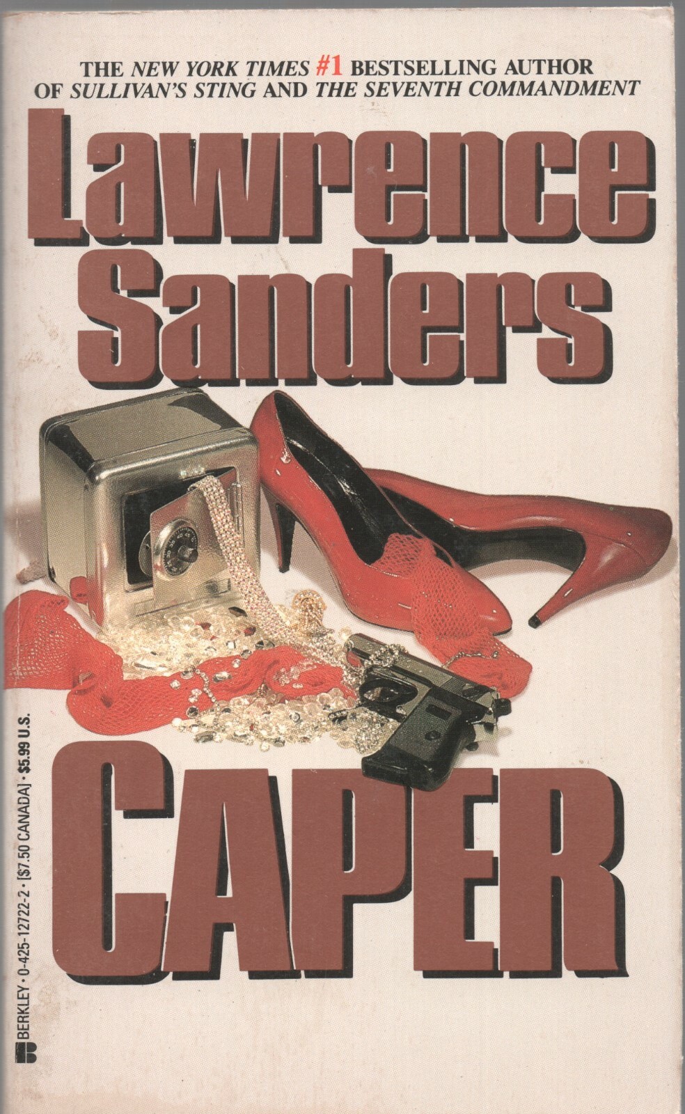 CAPER by LAWRENCE SANDERS Berkley 1980 1987 14th PB 9780425127223| eBay