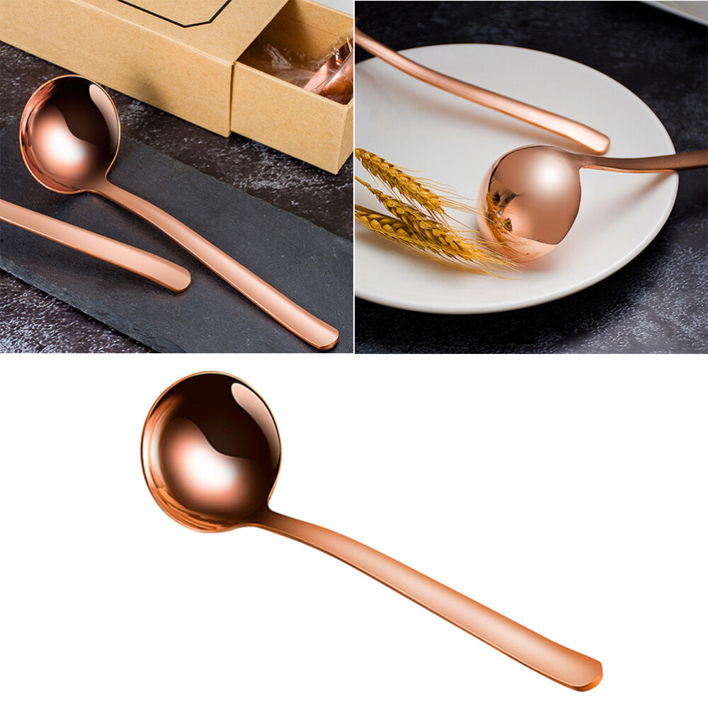Creative Soup Ladle Kitchen Thicken Handle Cooking Ladle Spoon Mixing ...