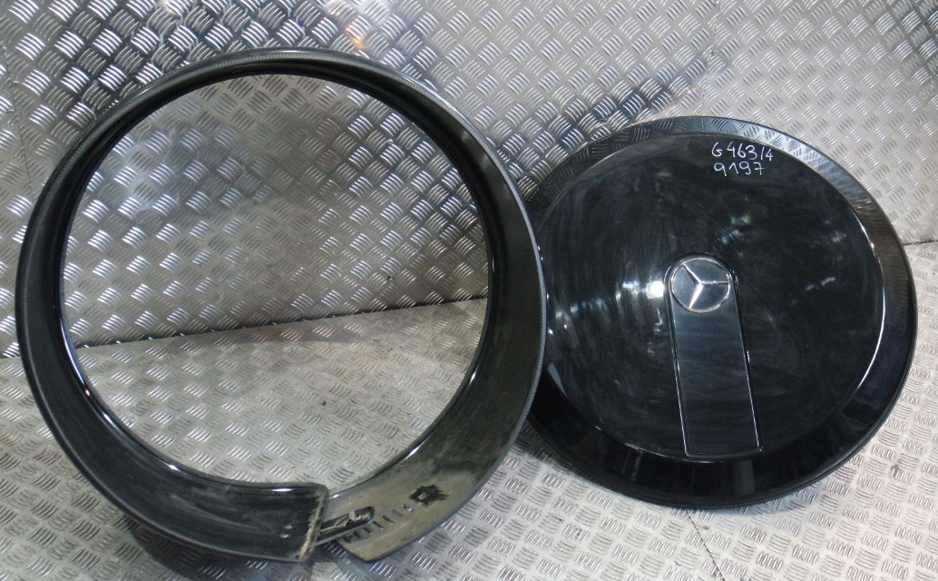 Mercedes Benz G-Class W463 W464 Spare Tire Wheel Cap & Trim Ring Cover ...