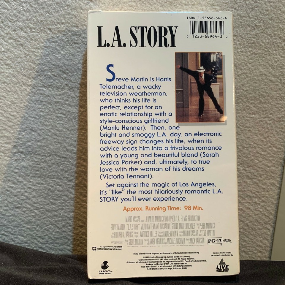 L.A. Story (VHS, 1991) - Used 12235128039 | eBay