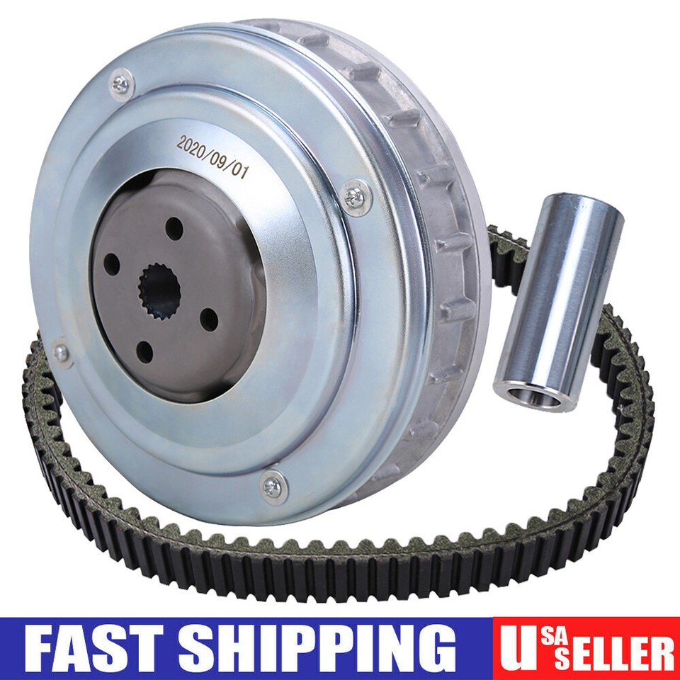 Primary Sliding Sheave & Belt For Yamaha Kodiak Rhino Grizzly Wolverine ...