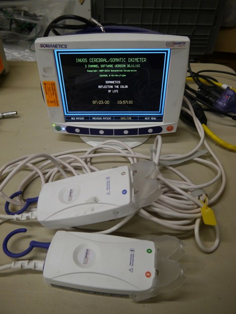 Invos 5100C Medtronic Covidien Cerebral Somatic Oximeter SOMANETICS ...