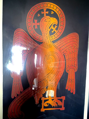 Steven DOYLE SYMBOL of ST JOHN ART Picture PRINT 9/3/100 18 1/2" x 26 1 ...