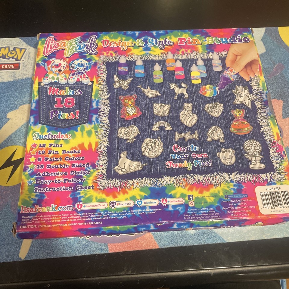Lisa Frank Design Style Pin Studio Craft Kit Innovative Designs ...