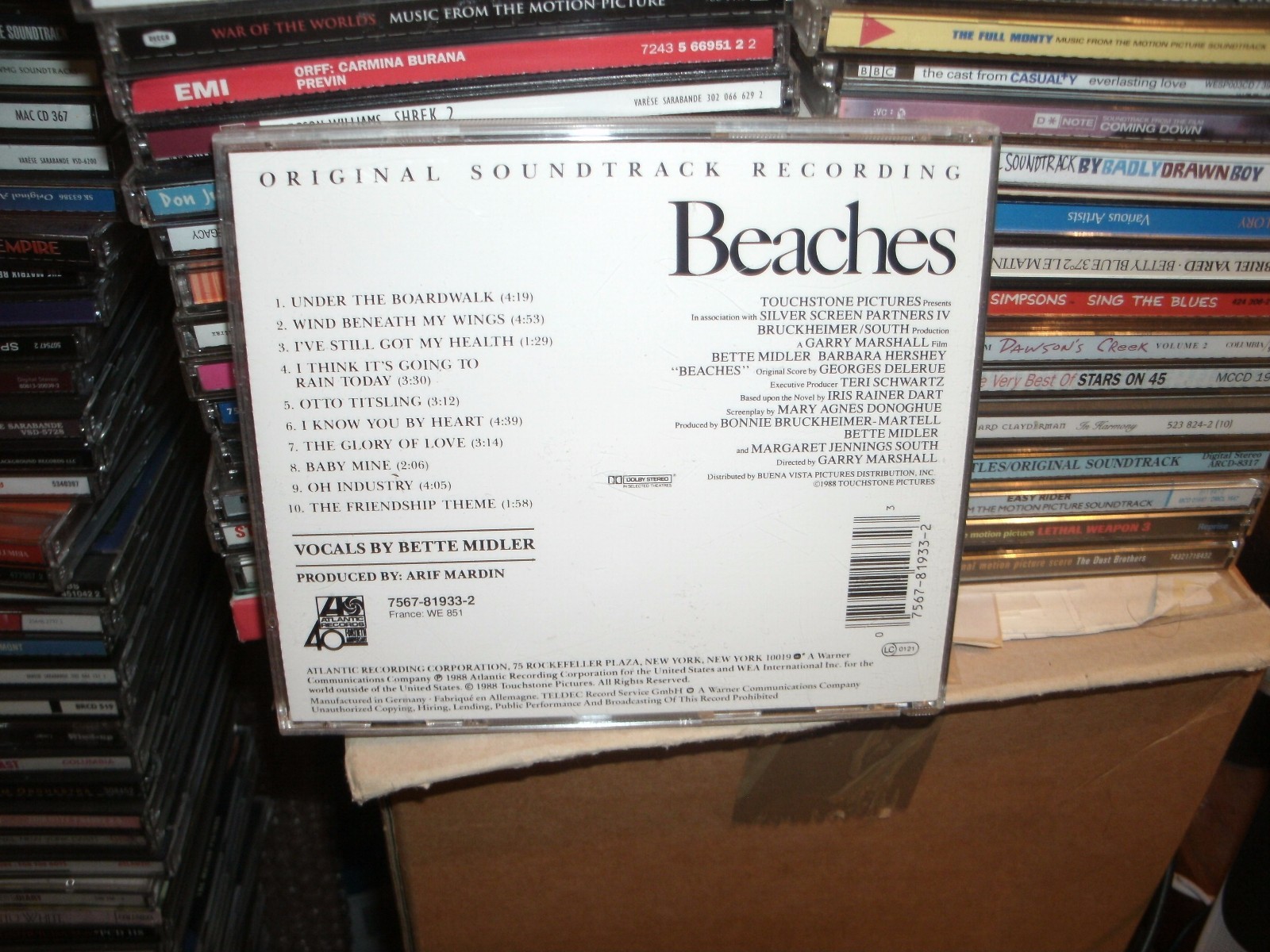 Bette Midler - Beaches [Original Soundtrack] (Original FILM Soundtrack ...