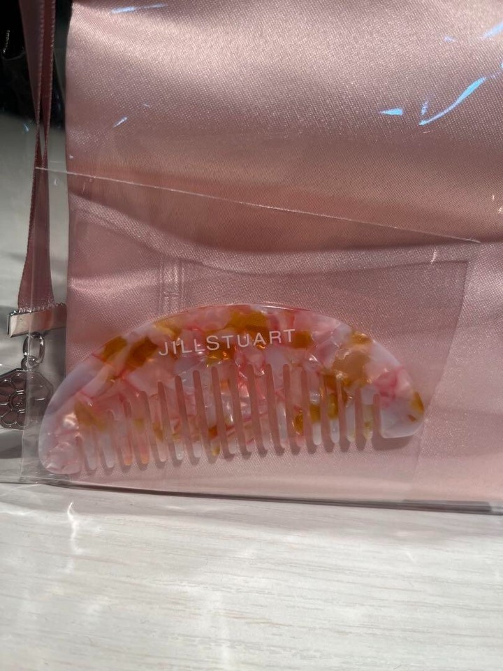 Jill Stuart Comb and Drawstring Bag Set Novelty Pink Sakura Collection ...