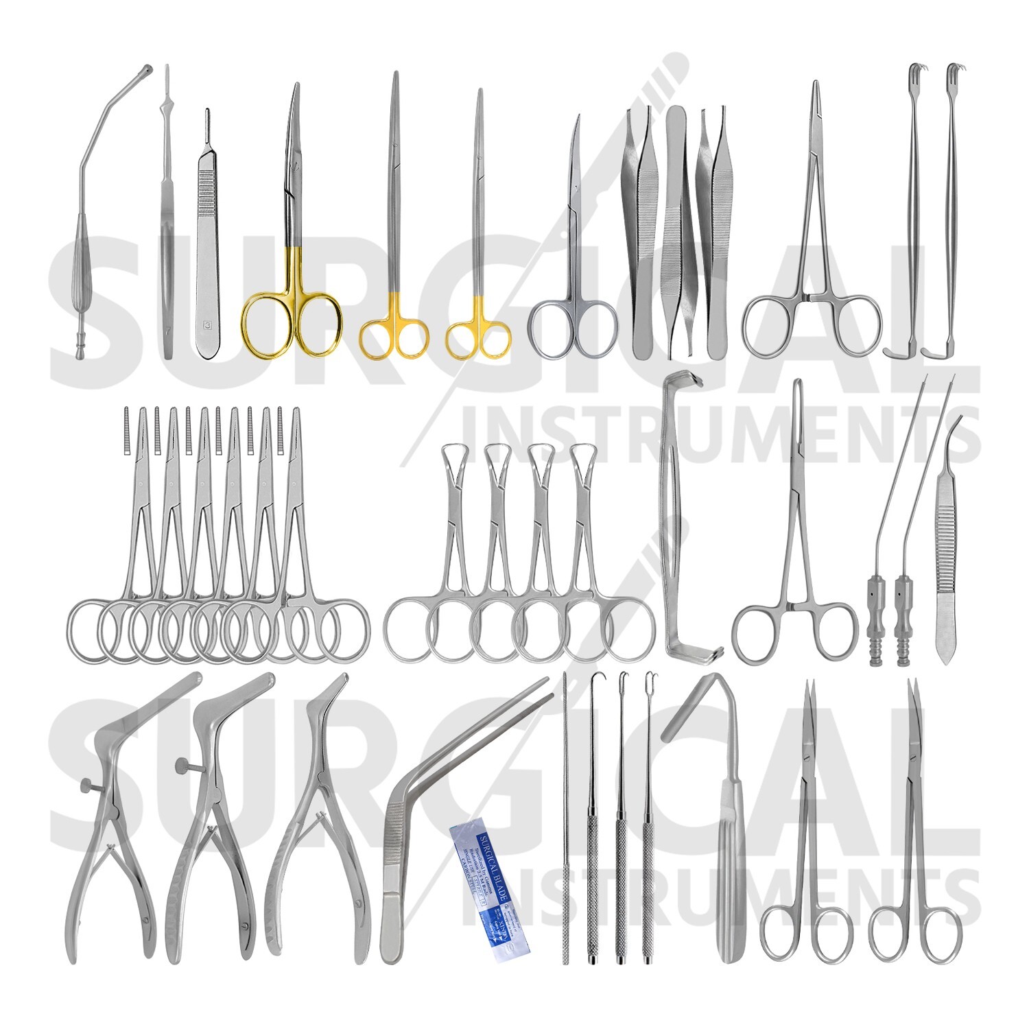 Basic Nasal Set of 40 Instruments Surgical ENT Medical Stainless German ...