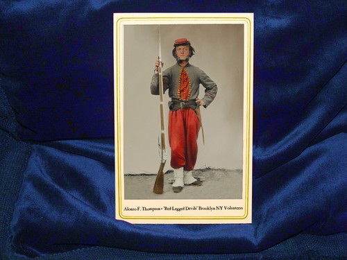 Brooklyn "Red-Legged Devil" ALONZO THOMPSON Cabinet Card Photo Vintage ...