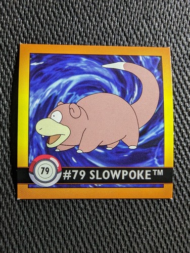 Slowpoke #79 Pokemon 1999 Artbox Sticker NM | eBay