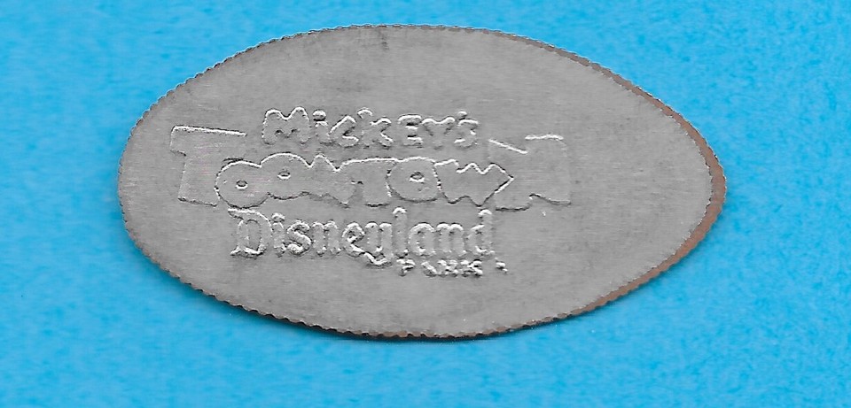BABY GOOFY TOONTOWN PRESSED ELONGATED SMASHED DIME DISNEY NOT PENNY ...