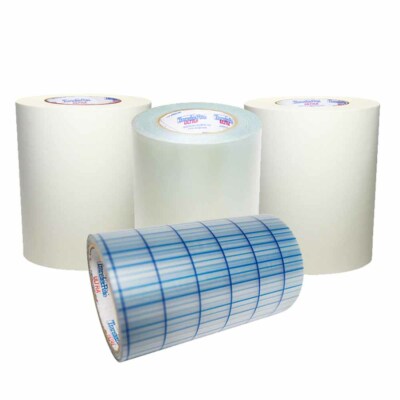 Transfer Paper (Application Tape) for Sign Vinyl - 4 Roll Bundle, 6